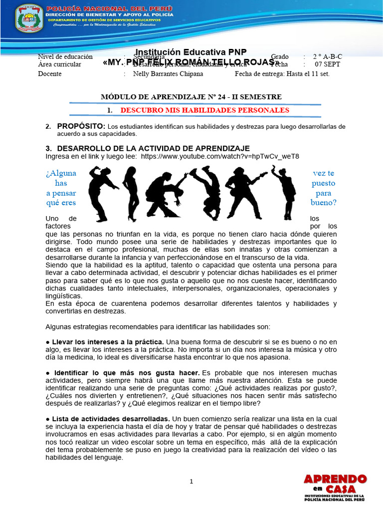 MÓDULO 24 - II SEM - DPCC 2do Hecho RR | PDF | Cognición