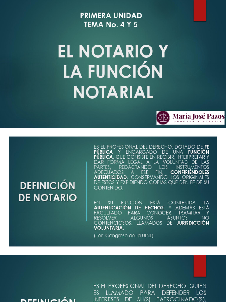 La Función Notarial y su Importancia | PDF | Ley común | Justicia