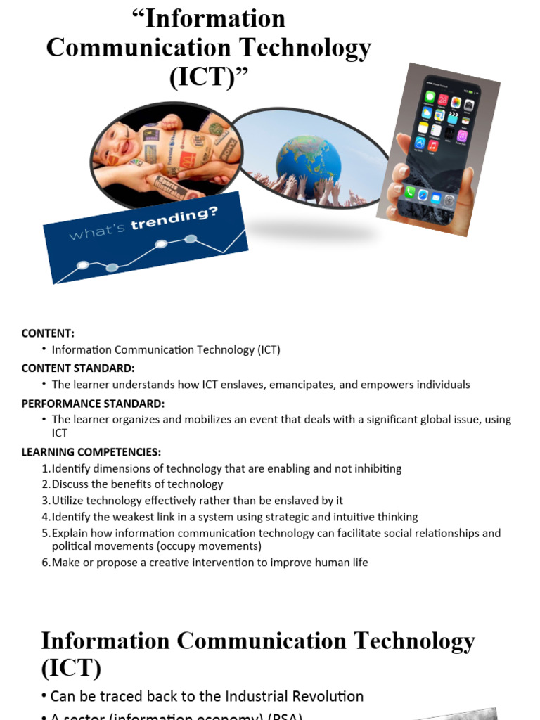 Topic-4-ICT-Dimensions-Benefits-Challenges | PDF | Information And ...
