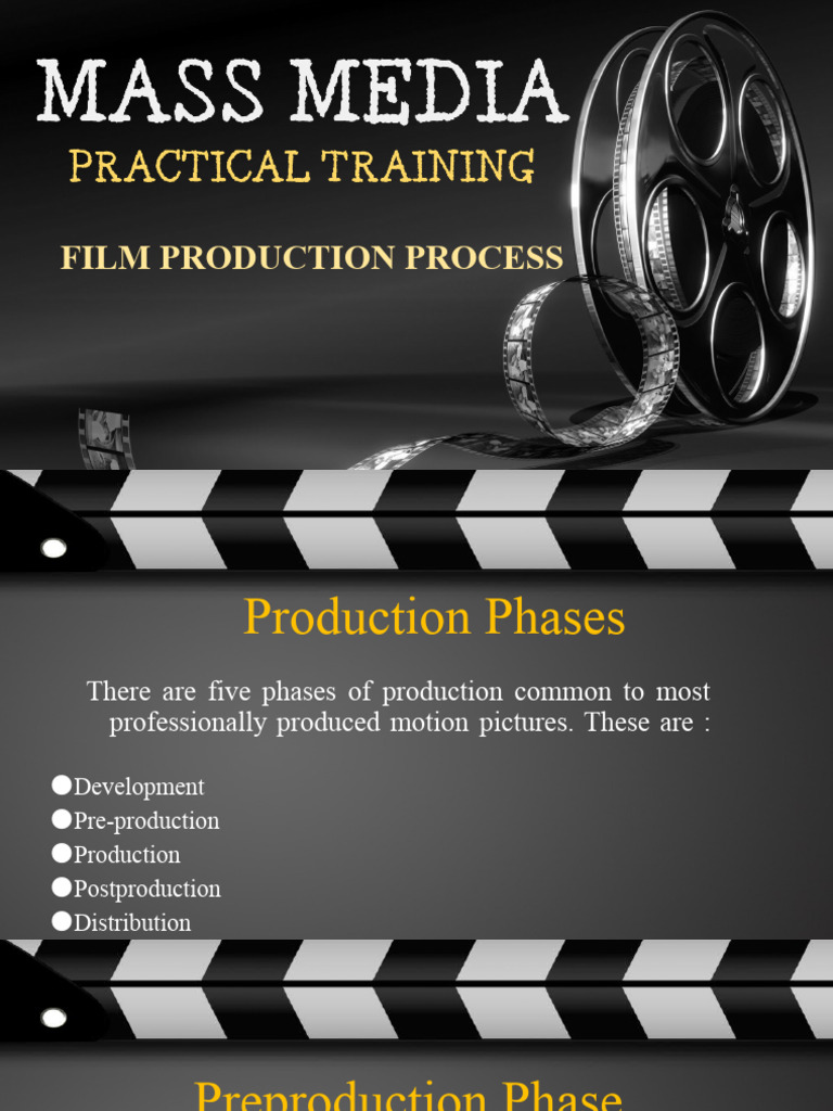 Film Production Process Overview | PDF | Filmmaking | Screenplay