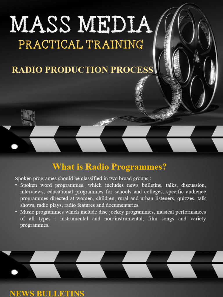 Radio Production Process | PDF