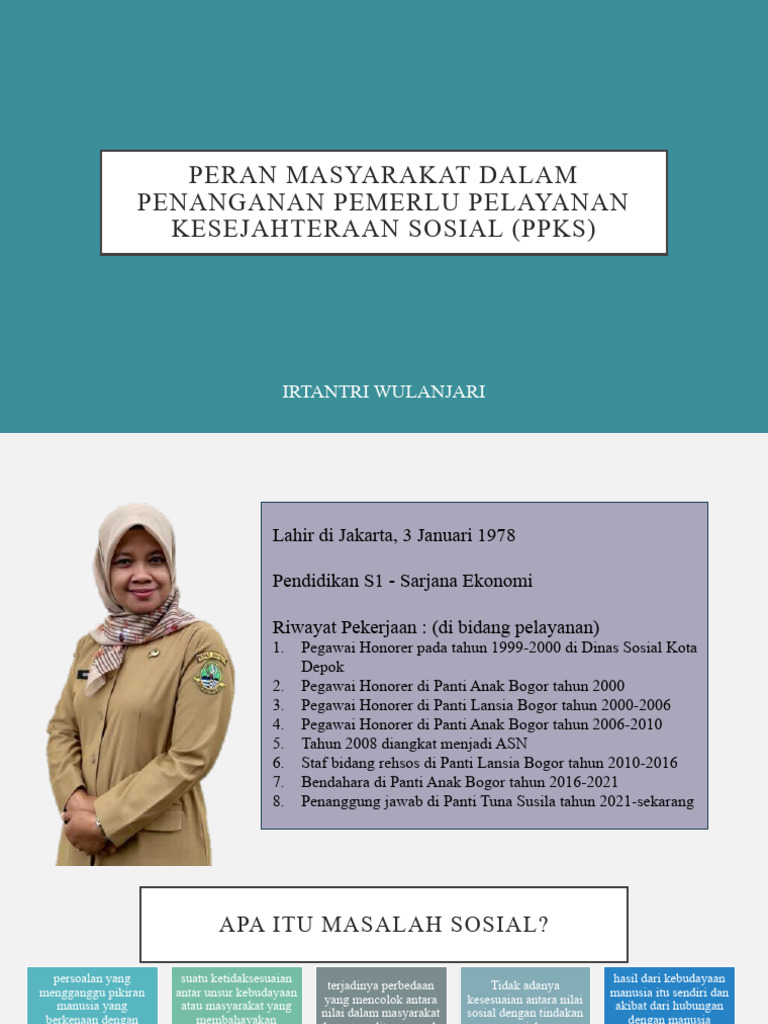 Peran Serta Masyarakat Dalam Penanganan PPKS | PDF