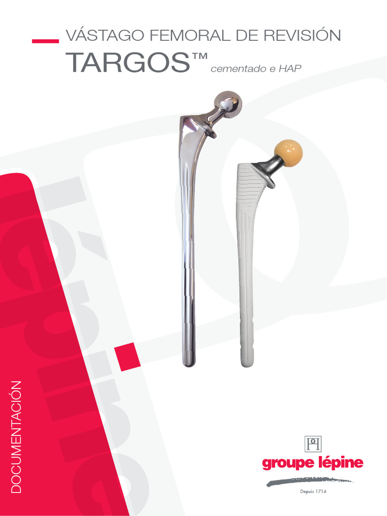 Vastago Targos Revision | PDF | Tornillo | Acero inoxidable