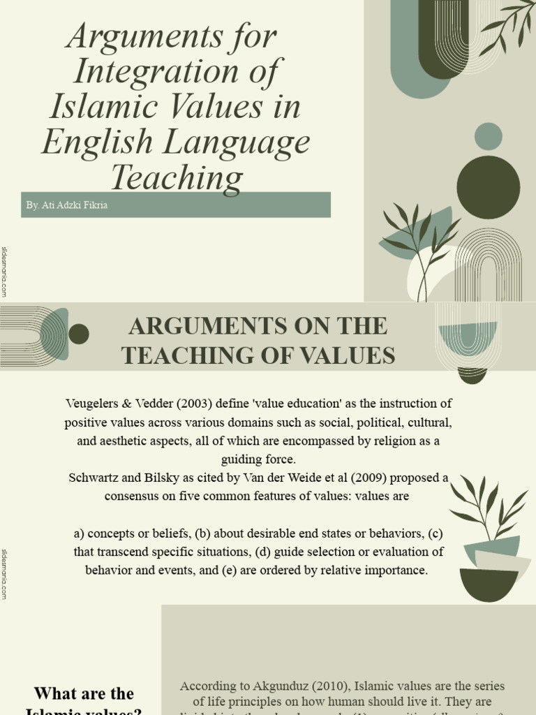 Islamic Perspective | PDF | Curriculum | Learning