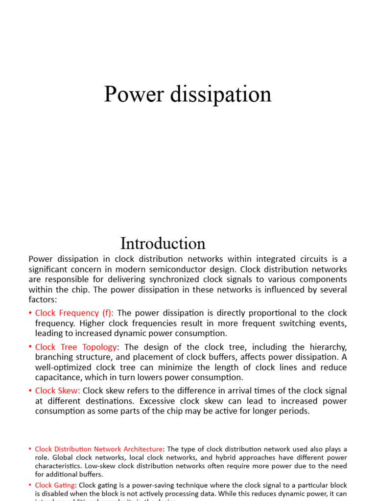 Clock Distribution-Low Power | PDF | Electronic Circuits | Digital ...