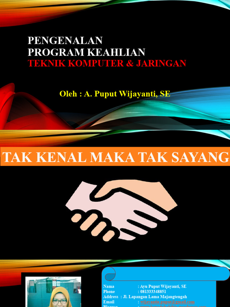 PENGENALAN Jurusan TKJ 2019 | PDF