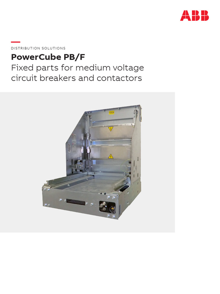 ABB PowerCube | PDF | Electrical Wiring | Electrical Engineering