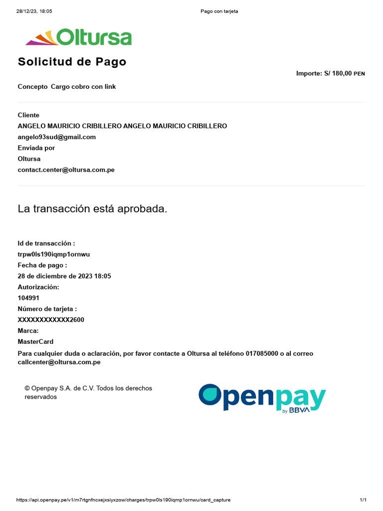 pasajes oltursa | PDF