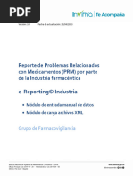 Tutorial E-Reporting VigiFlow (2025) | PDF | Farmacéutico | Medicamentos con receta