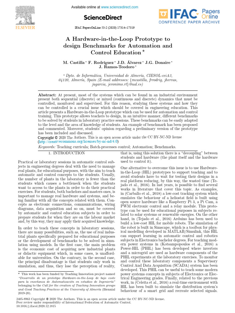 Sciencedirect | PDF | Systems Engineering | Engineering