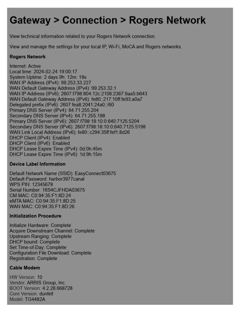 2311-WiFi_Router_Modem | PDF | I Pv6 | Ip Address
