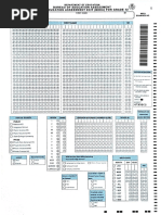 NAT6 Sample Answer Sheet | PDF