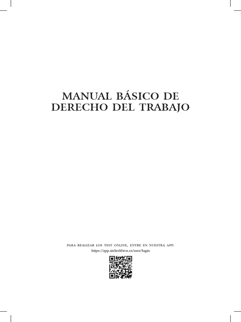 Manual Básico de Derecho Laboral | PDF | Derecho laboral | Democracia
