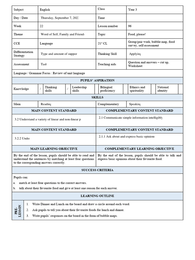 Lesson 96 TS25 | PDF | Cognition | Learning