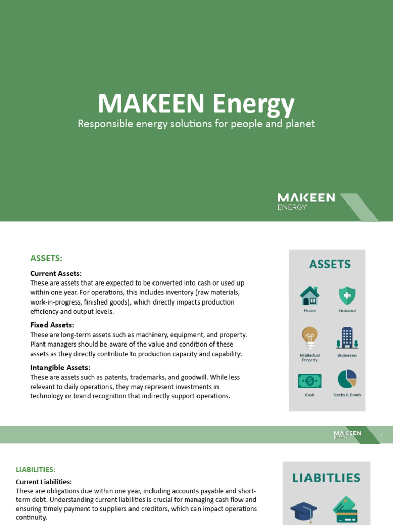 MAKEEN Energy: Responsible Energy Solutions For People and Planet | PDF ...