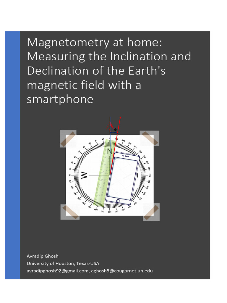Magnetic Inclination Declination Activity Instructions | PDF