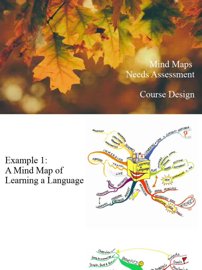 EMI - Mind Maps J Needs Assessment and Course Design | PDF | Career & Growth | Art