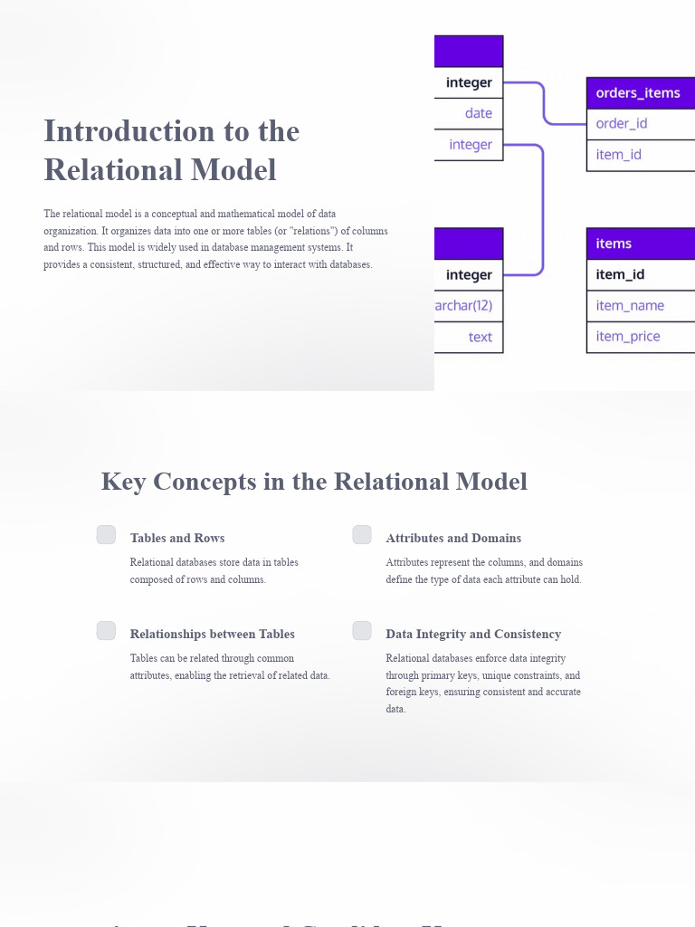 Introduction To The Relational Model | PDF | Relational Database ... Introduction To The Relational Model | PDF | Relational Database ...
