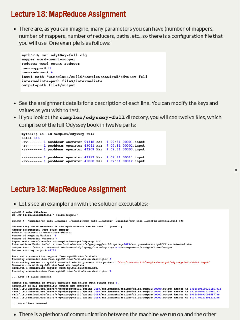 18 Mapreduce 5 | PDF | Map Reduce | Software Engineering