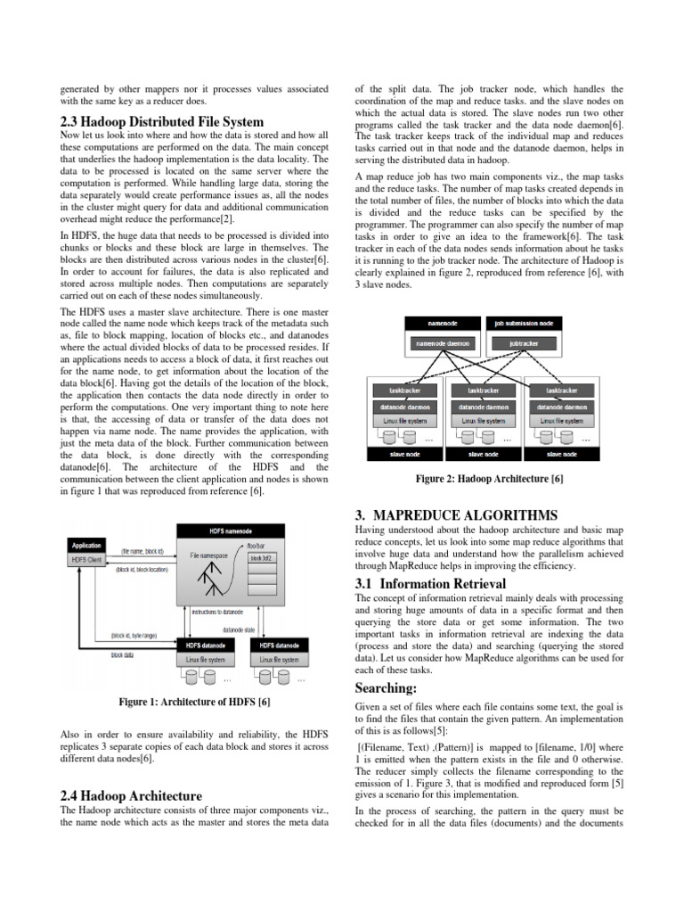 Map Reduce Algorithm Pdf Apache Hadoop Map Reduce 1810