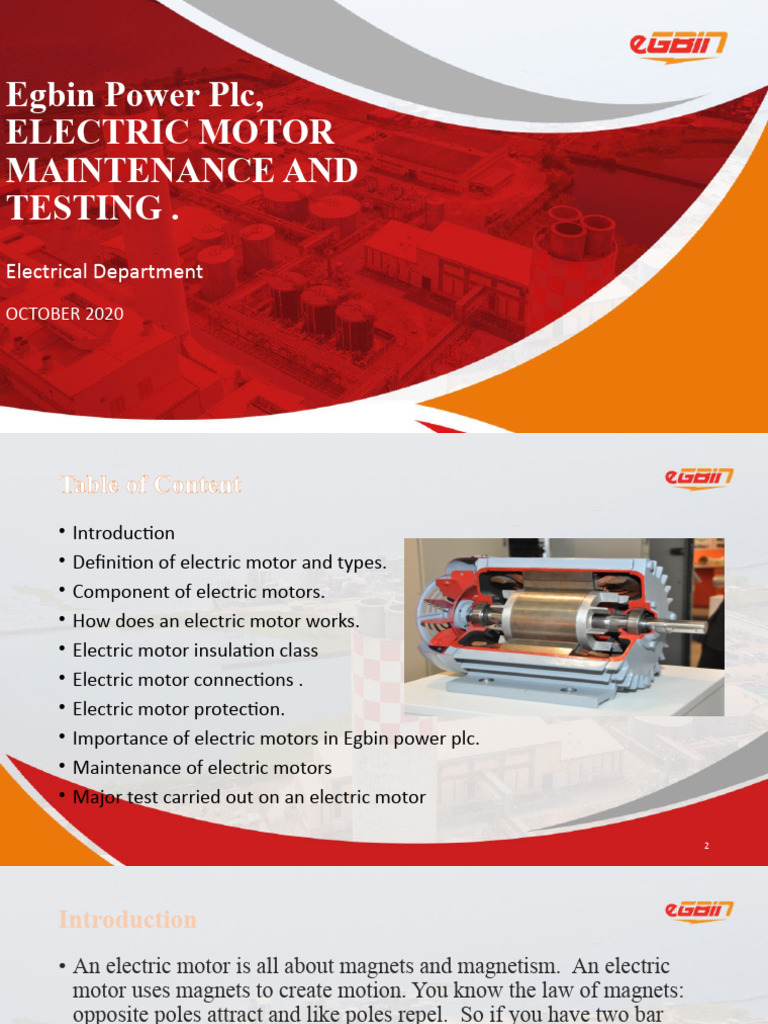 Electric Motor Electrical Learning Session Oct 2020 | PDF | Electric Motor | Electrical Engineering