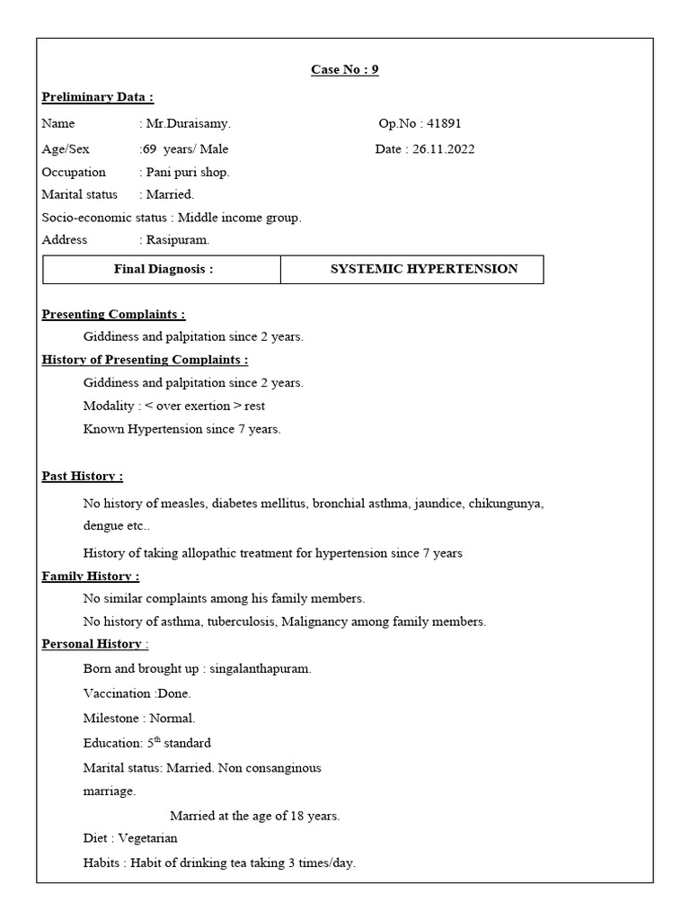 Case Study About Stroke | PDF | Lung | Hypertension
