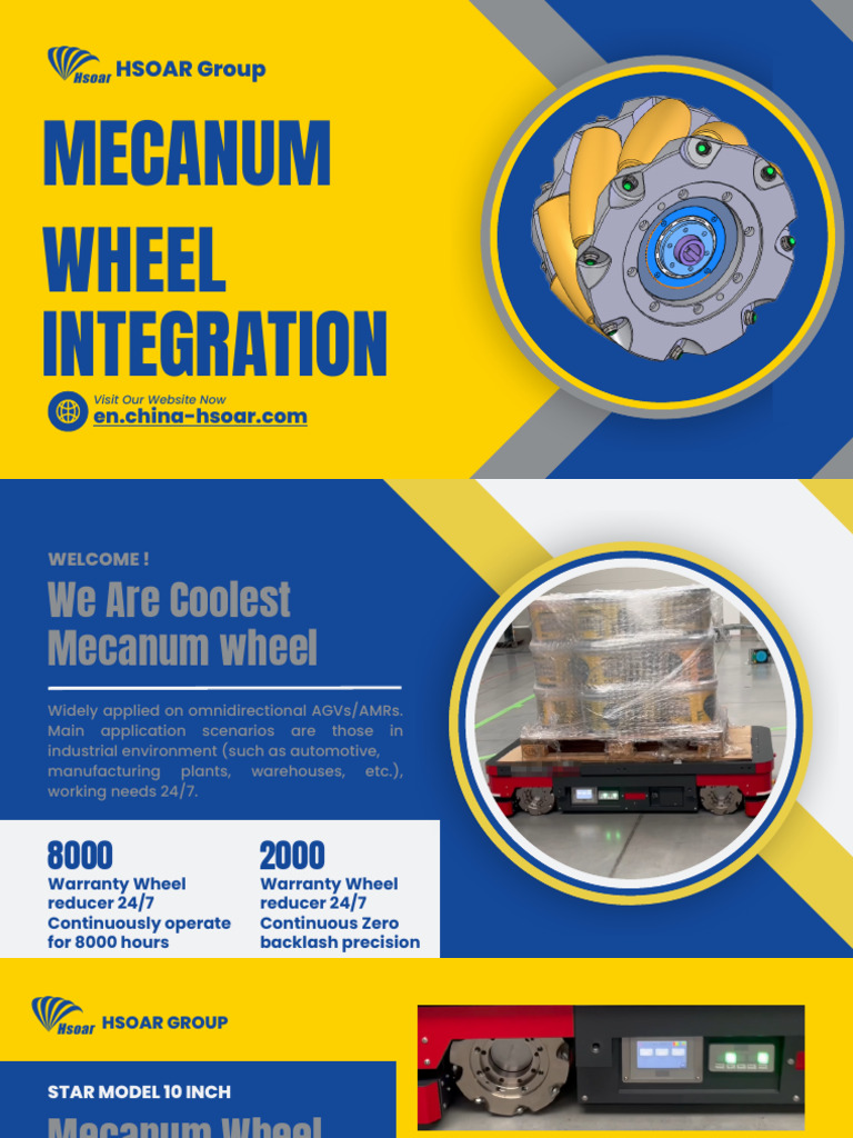 HSOAR Wheel Reducer and Mecanum Wheel Integration | PDF | Bearing ...