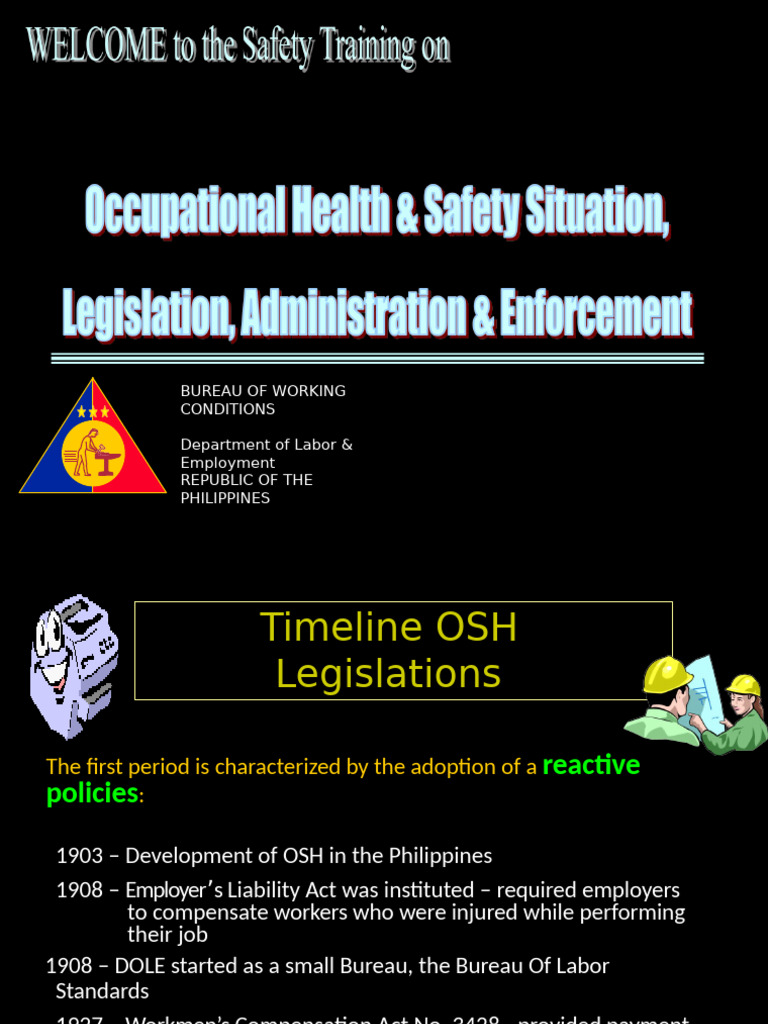 OSH Legislation and Admin Enforcement | PDF | Occupational Safety And ...