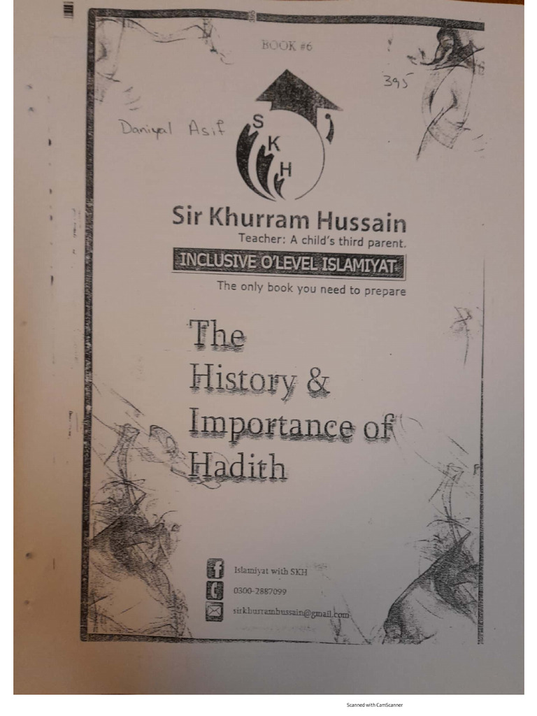 History - and - Importance - of - Hadith SKH | PDF