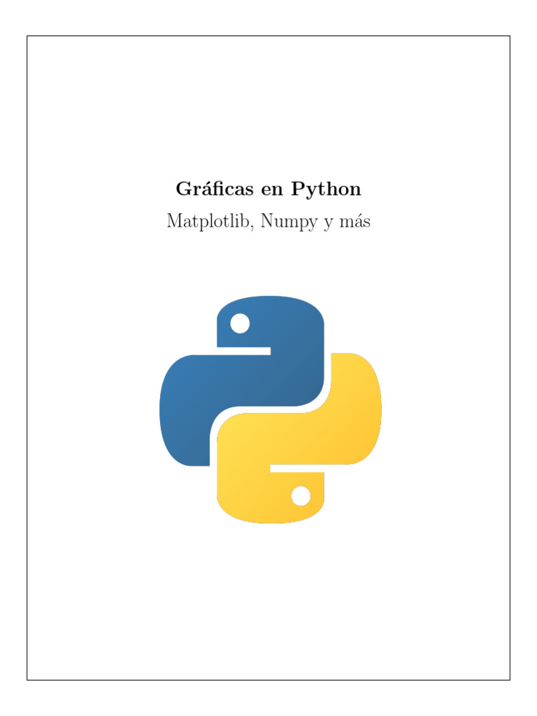 Gráficas Python | PDF | Software libre | Informática