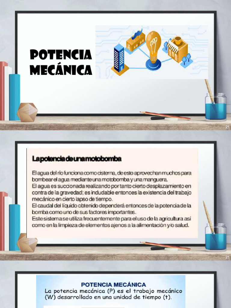 POTENCIA MECÁNICA | PDF