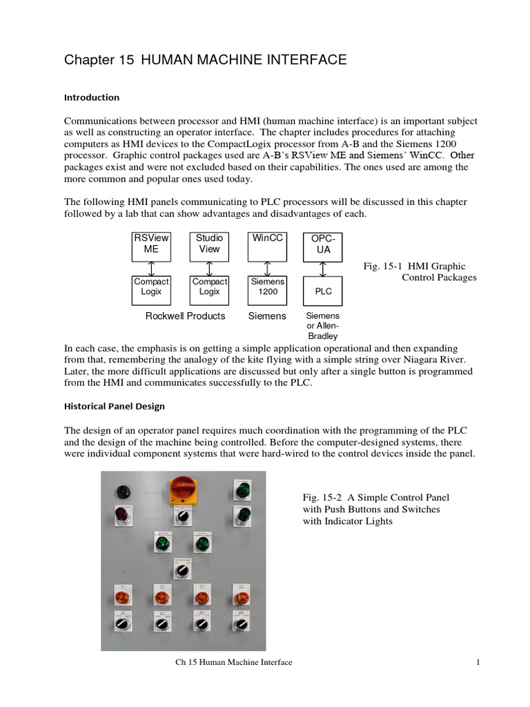 Hmi 1 | PDF | Programmable Logic Controller | User Interface