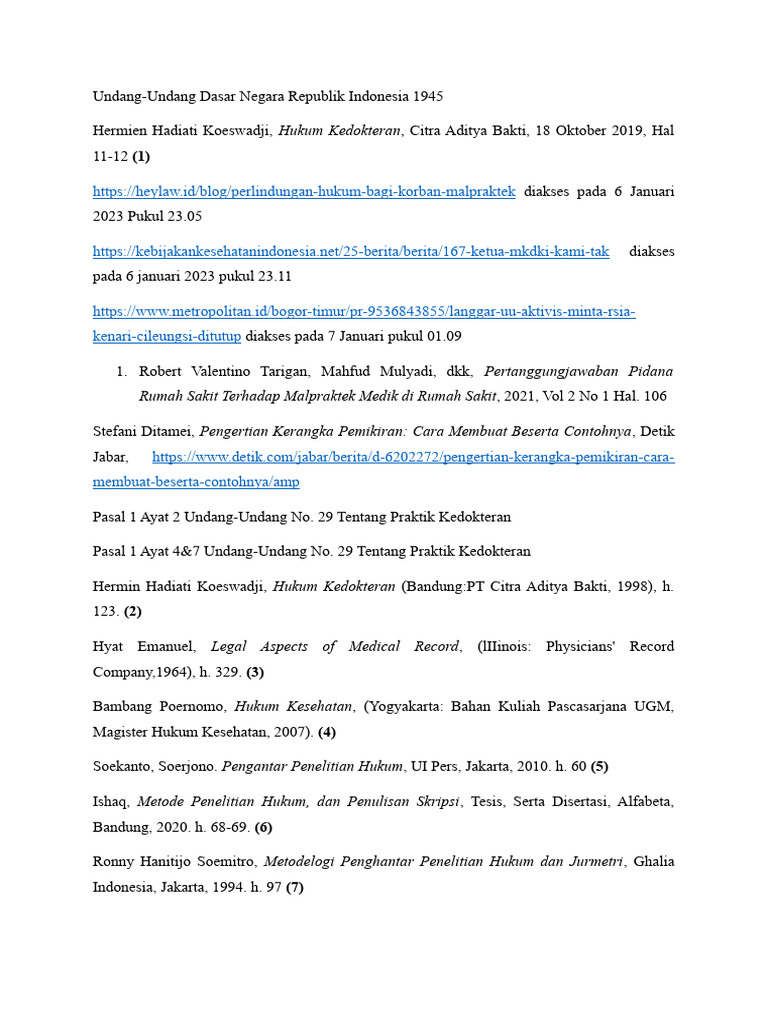Dafpus Proposal Skripsi | PDF