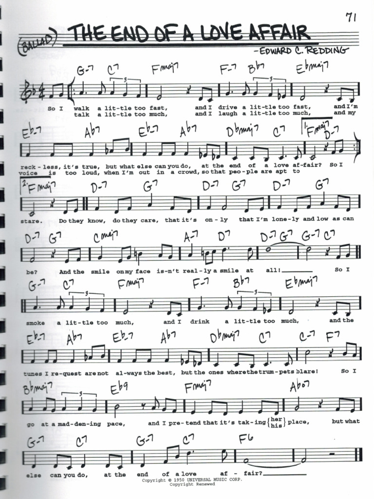 071 The End of A Love Affair | PDF