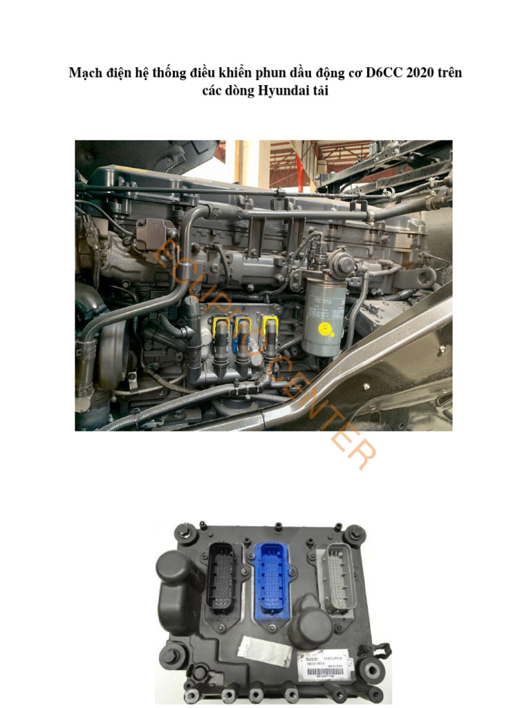 3.5 Hyundai - Mạch Điện Hyundai D6CC EURO 4 2020 | PDF | Propulsion ...