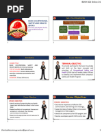 Module 1 - Osh and Bosh Framework | PDF | Occupational Safety And ...