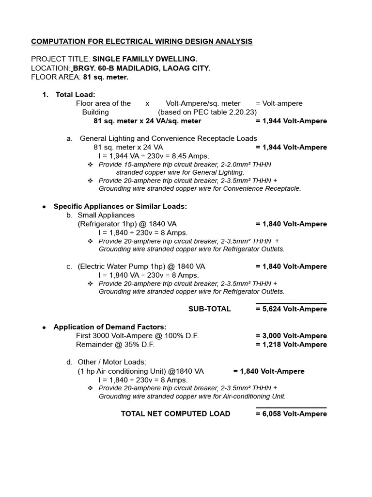 COMPUTATION-FOR-DESIGN-ANALYSIS | PDF | Building Engineering ...