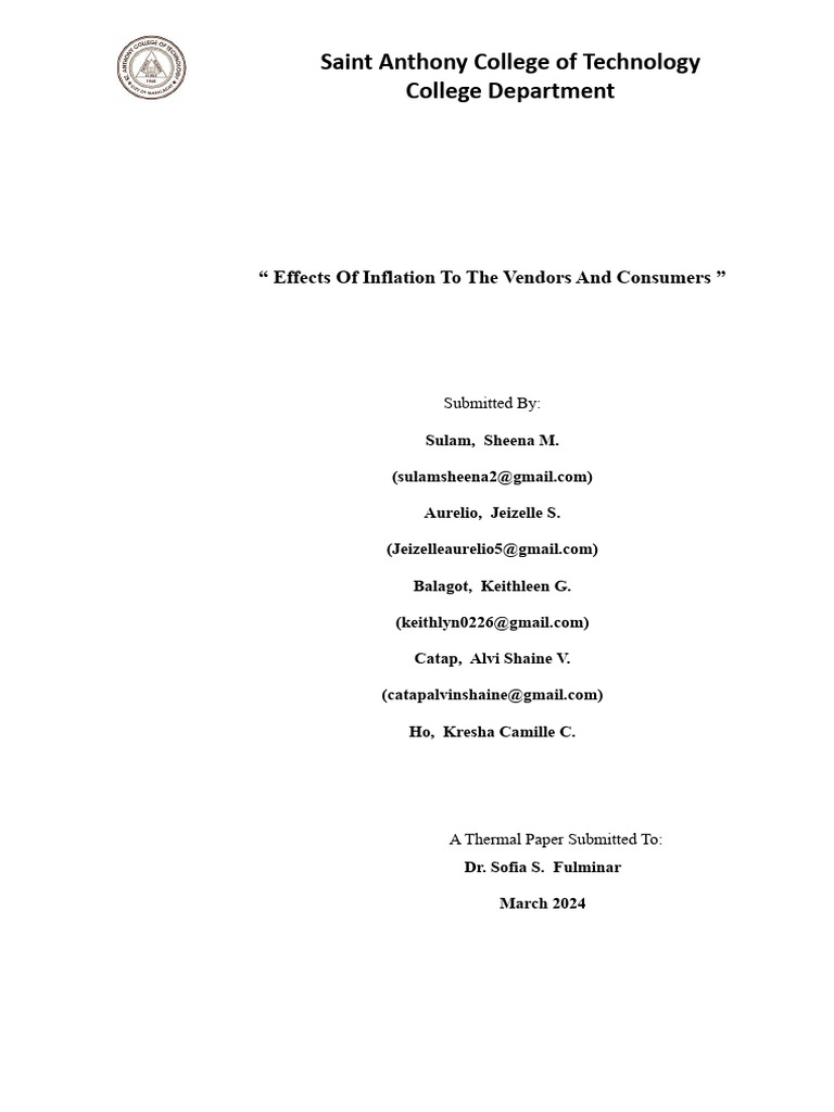 Inflationism | PDF | Inflation | Economic Growth