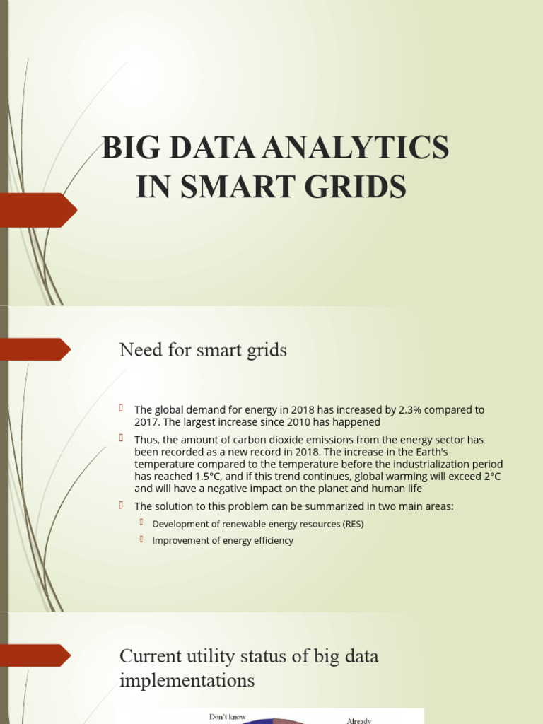 Big Data Analytics in Smart Grids | PDF | Smart Grid | Big Data
