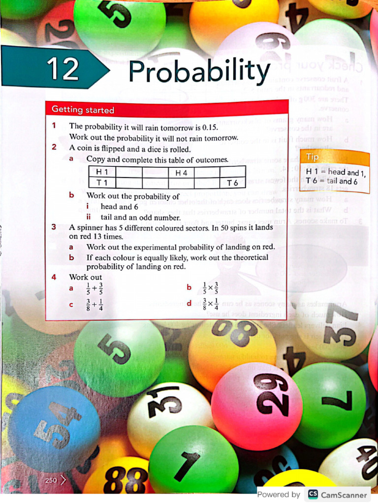 Y9_Chapter12_Probability | PDF