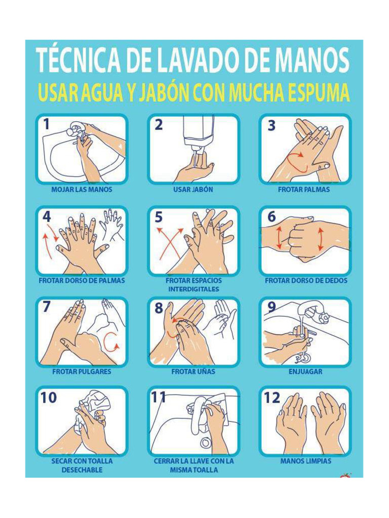 Cartel Lavado de Manos | PDF
