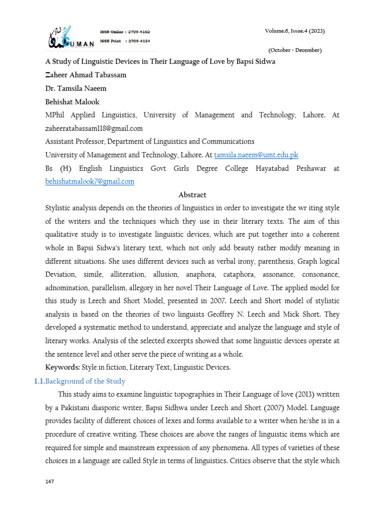 Second Article | PDF | Linguistics | Adjective