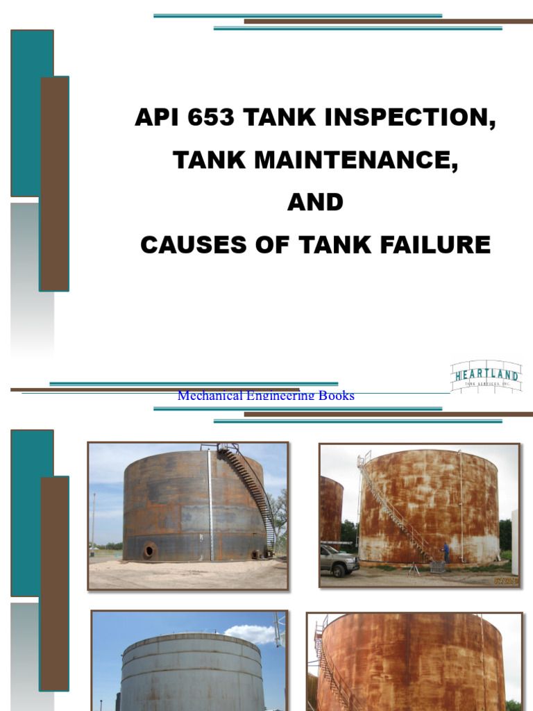 API 653 Tank Inspection and Maintenance | PDF | Welding | Construction