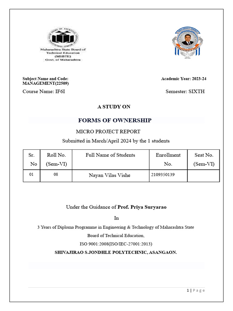 Management Project Done | PDF