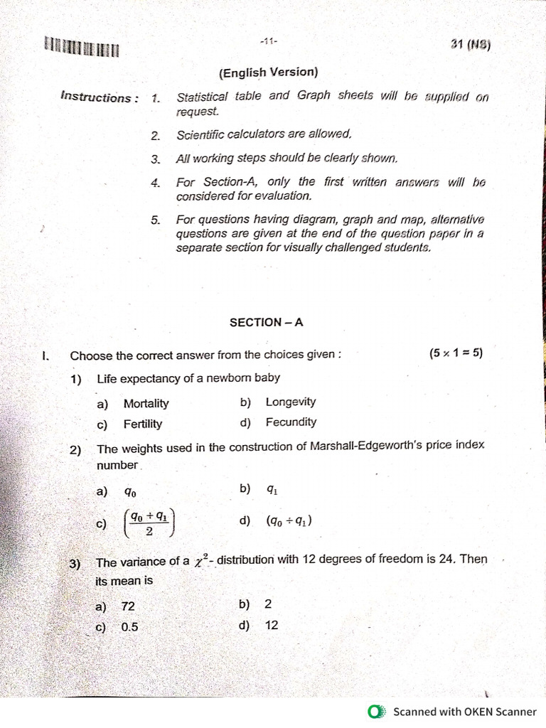 Stat Paper | PDF
