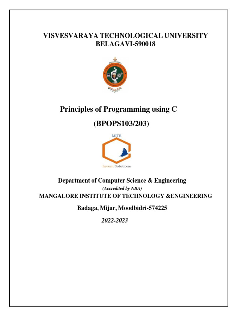 Bpops103-203 Lab Manual | PDF | String (Computer Science) | Mathematics