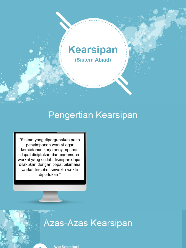 Sisitem Penyimpanan Arsip Abjad Dan Subjek | PDF