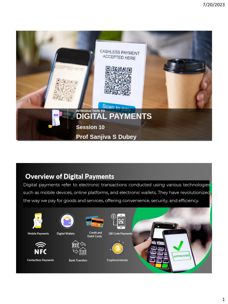 MIS Session 10 Digital Payments | PDF | Computer Security | Security