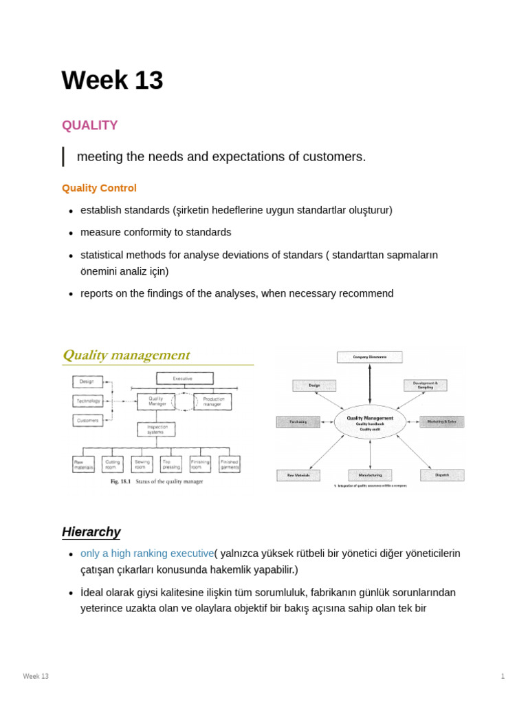 Week 13 | PDF | Quality Assurance | Engineering Tolerance