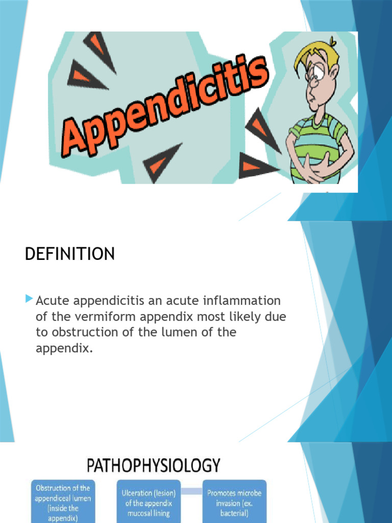 Acute Appendicitis Slide Show | PDF | Science & Mathematics